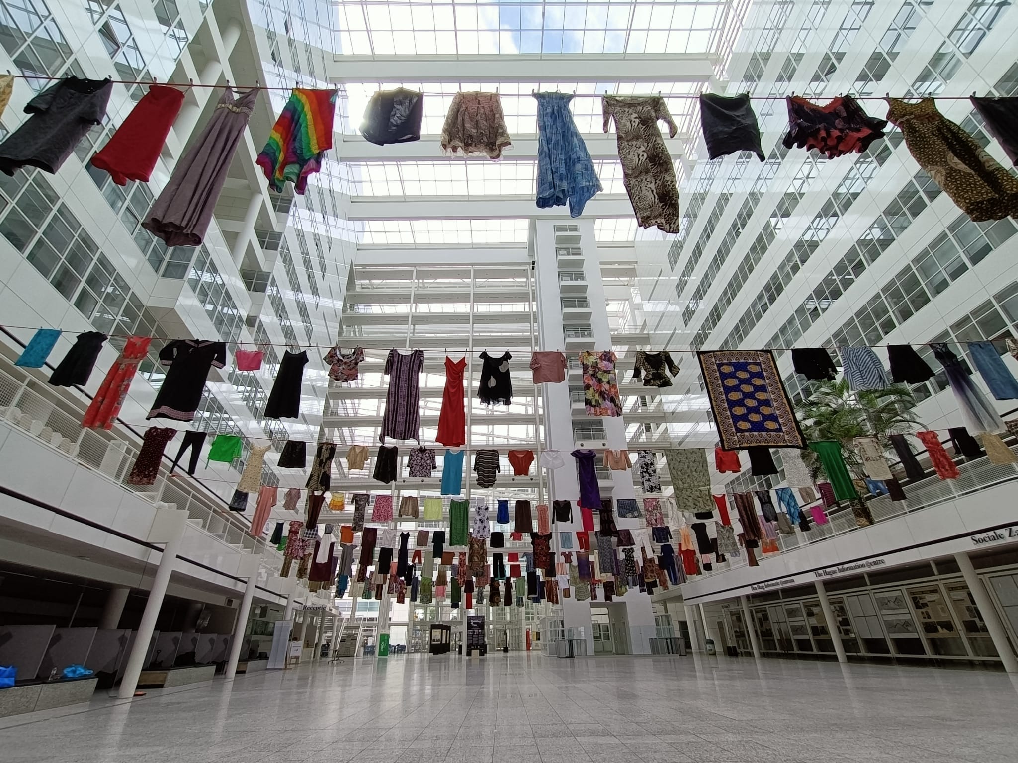 Thinking of You Art Installation - Atrium City Hall