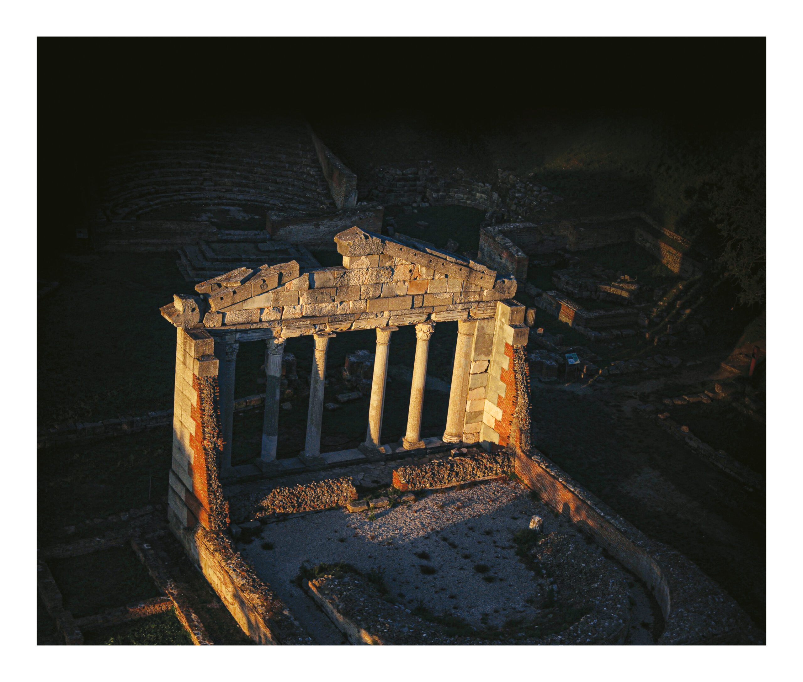Albania from the Air: Cultural Heritage by Alket Islami - Atrium City Hall
